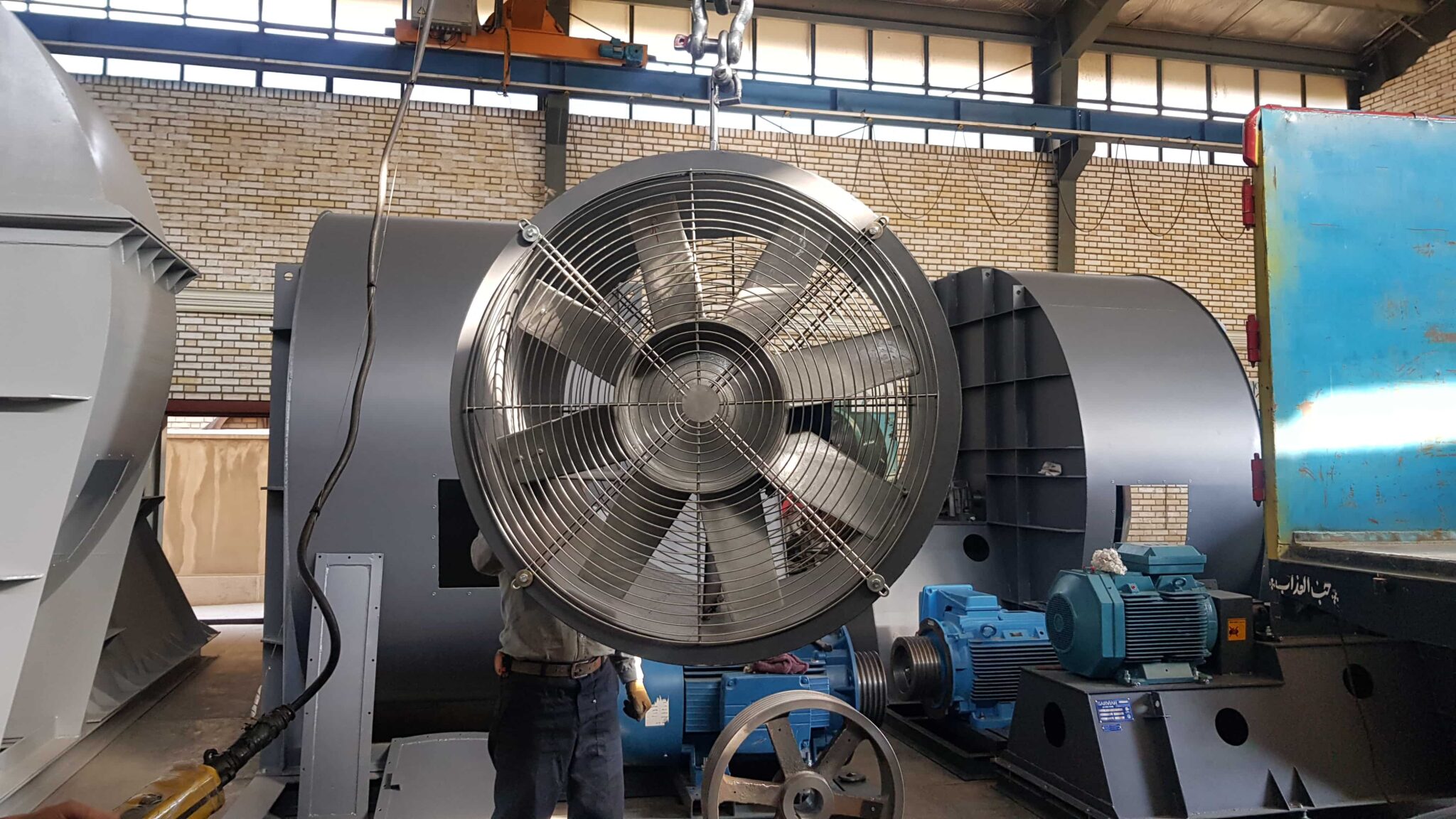 Axial Fan - کارخانه سرویان (آذرفن)